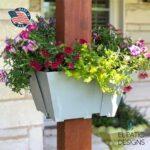 Easy-to-Install Wrap Around Post Planter Kit!
